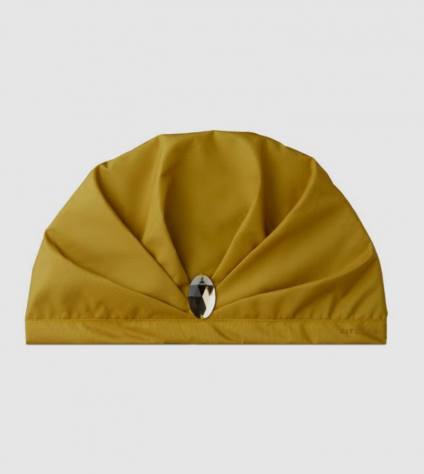 Yellow shower cap store